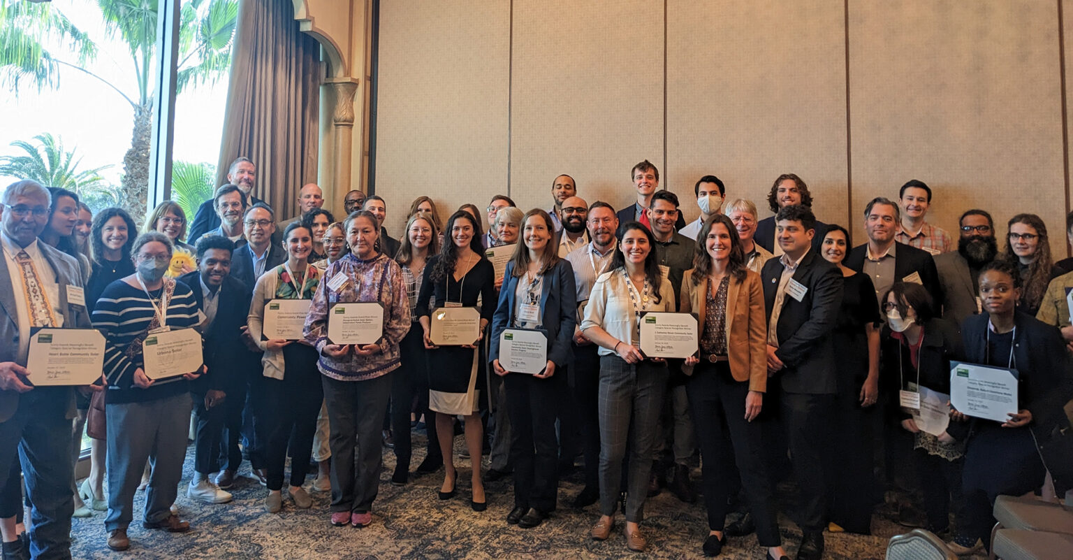 Caucus wins awards for community solar program - Mayors Caucus